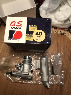 OS MAX 40 FP Series Nitro RC Engine Motor w/ Muffler | eBay