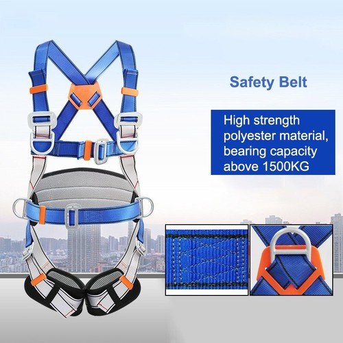Full-Body Safety Harness Fall Protection Outdoor Climbing Training ...
