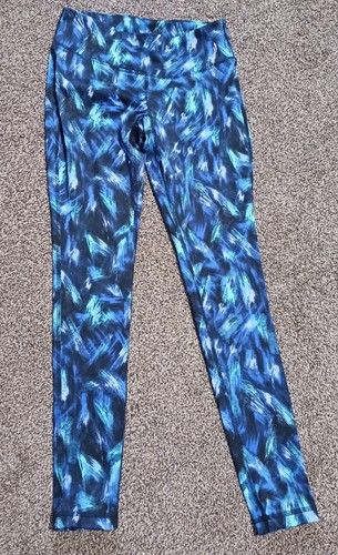 Exertek women's small athletic pants blue splash | eBay