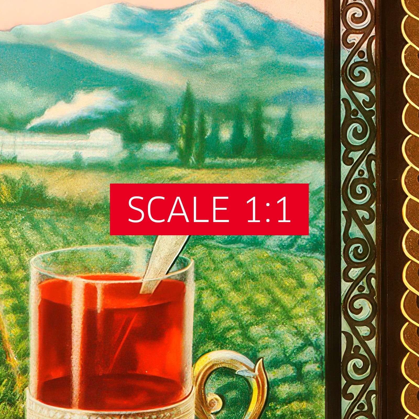 Tea, USSR, 1950s — Soviet vintage tea poster, vintage tea print ...