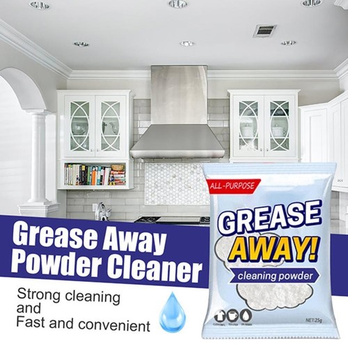 25g Grease Away Powder Cleaner Cleaning Powder Kitchen BEST Q7Z3 202 ...