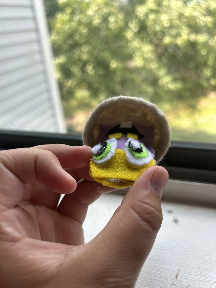 Chuck E Cheese Handmade Munch Jr Plush 3 Stage READ! | eBay