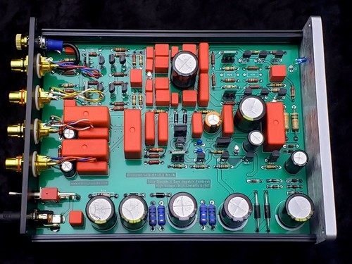 Darlington Labs MM-6: Discrete Audiophile J-FET RIAA Phono Preamp, Zero ...