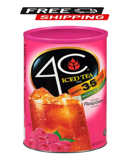 4C 35 QT Raspberry Iced Tea Mix 82.6 oz. 41387102413| eBay