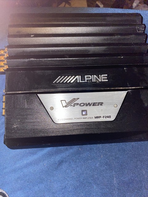 Alpine MRP-F240 4-Channel Car Amp for sale online | eBay