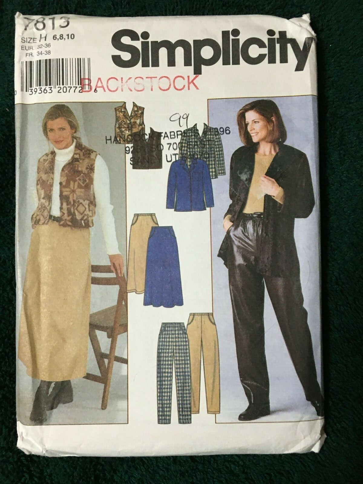 Simplicity Patterns ~ All Patterns are Size 6-10 ...