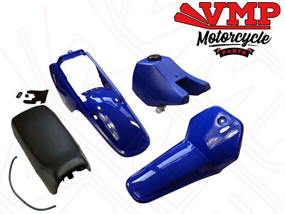 Yamaha PW80 PY80 Body Kit Plastic Front Rear Mud Fender Fuel Tank Kit ...