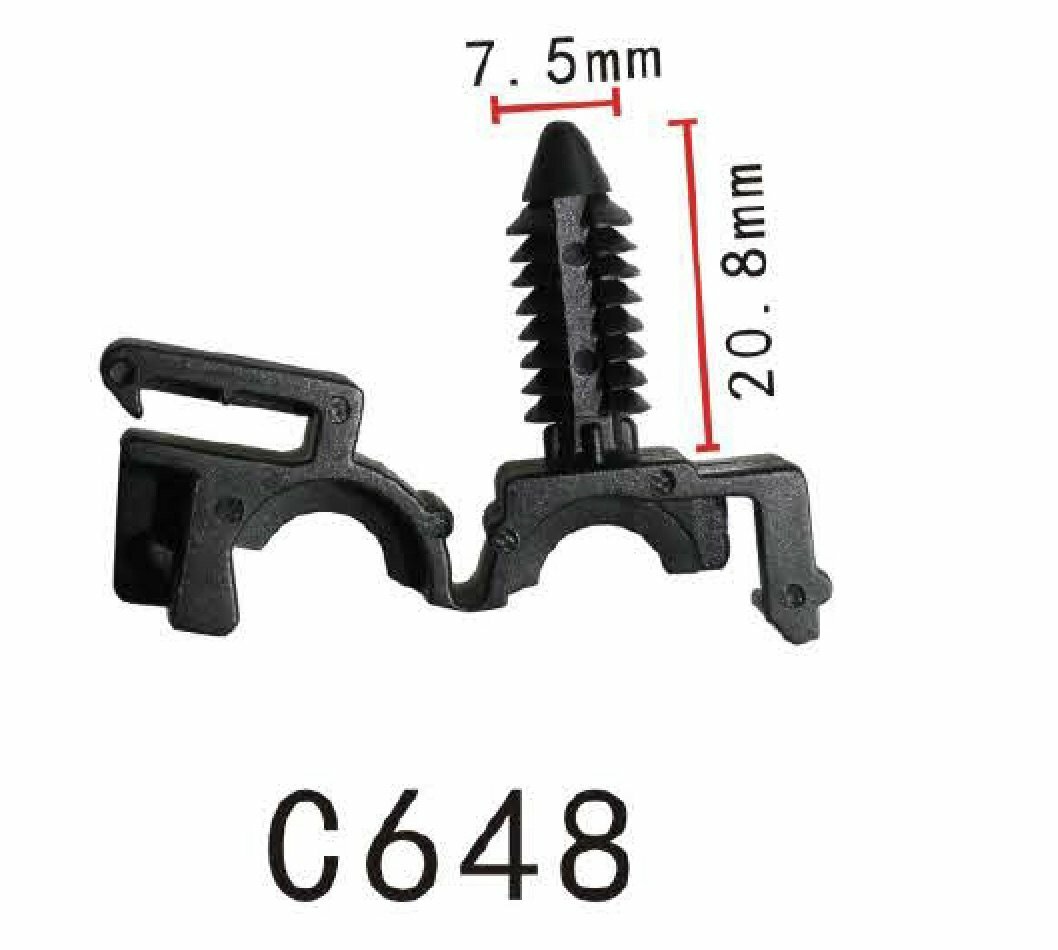 10xNylon Wire Loom Routing Split Flexible Tubing Fit GM 12040984 ID1/4 ...