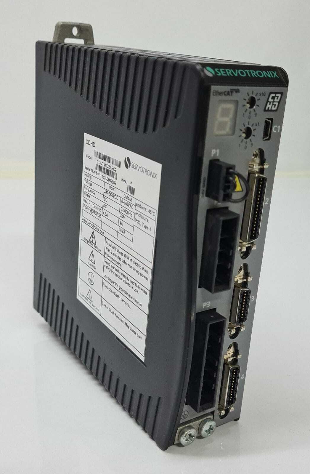 Servotronix CDHD CDUT- 0032AEC2 Servo Drive rev. K | eBay