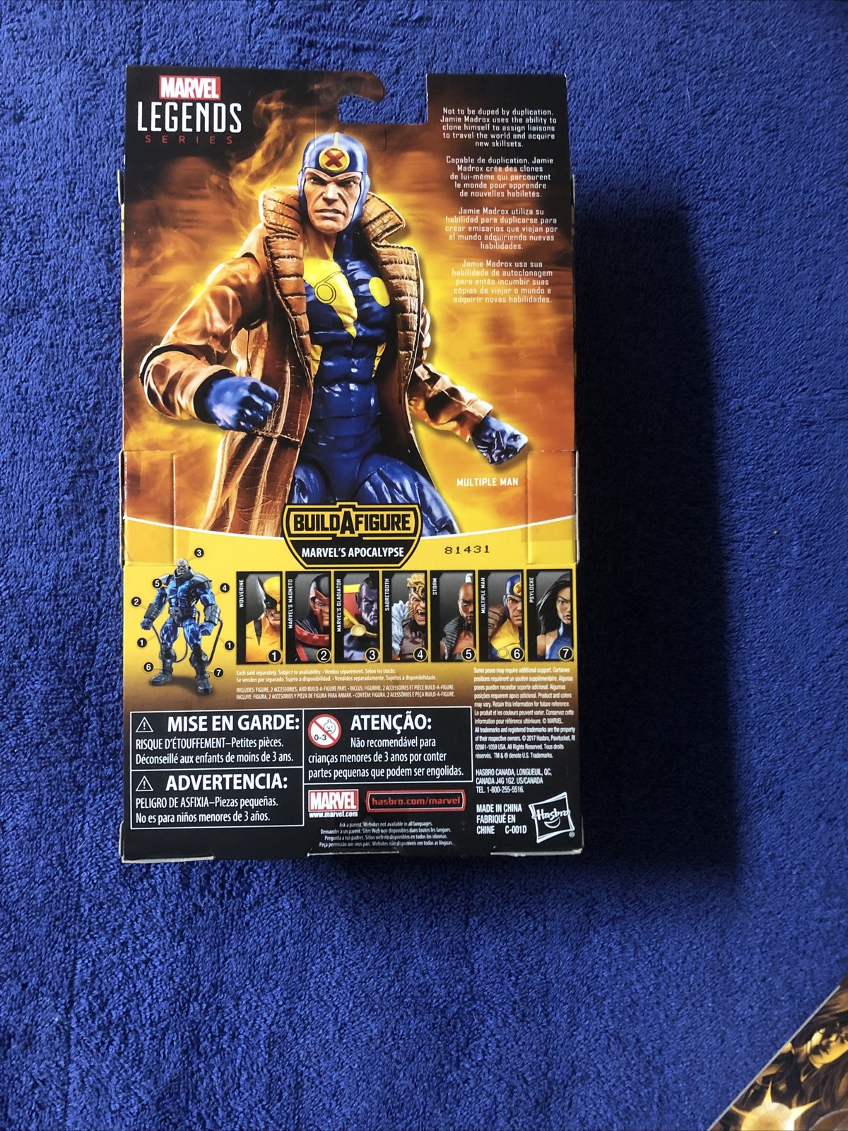 Marvel Legends X-Men Apocalypse Series Multiple Man Action Figure for ...