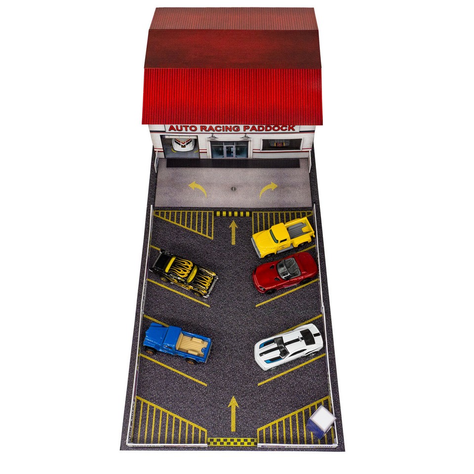 Innovative Hobby "Auto Racing Paddock" 1/64 HO Scale Slot Car Photo ...