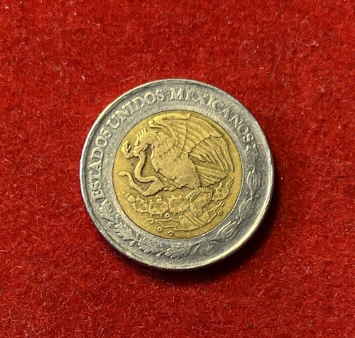 Mexico 1992 2 Nuevo Pesos Bi-Metallic Coin KM#551 T4808 | eBay