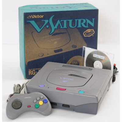 Victor V Saturn Console RG-JX2 Boxed Tested System -NTSC-J- JAPAN ...
