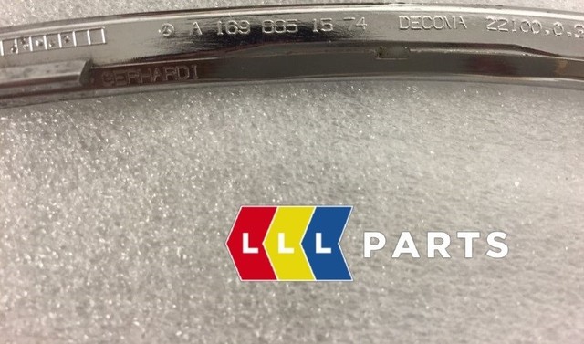 Genuine Mercedes-Benz B-class W245 Left Rear Bumper Chrome Trim ...