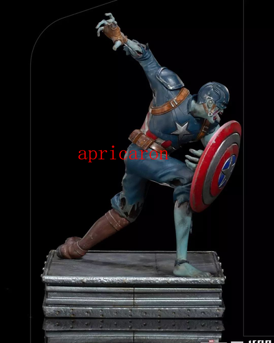 Iron Studio 1/10 Zombie Captain America Resin Statue Model Collectible ...