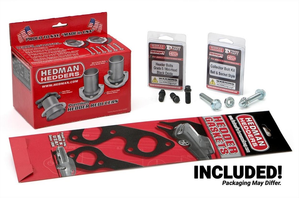 Hedman Hedders 98310 Uncoated Long-Tube Headers for 68-74 AMC Javelin ...