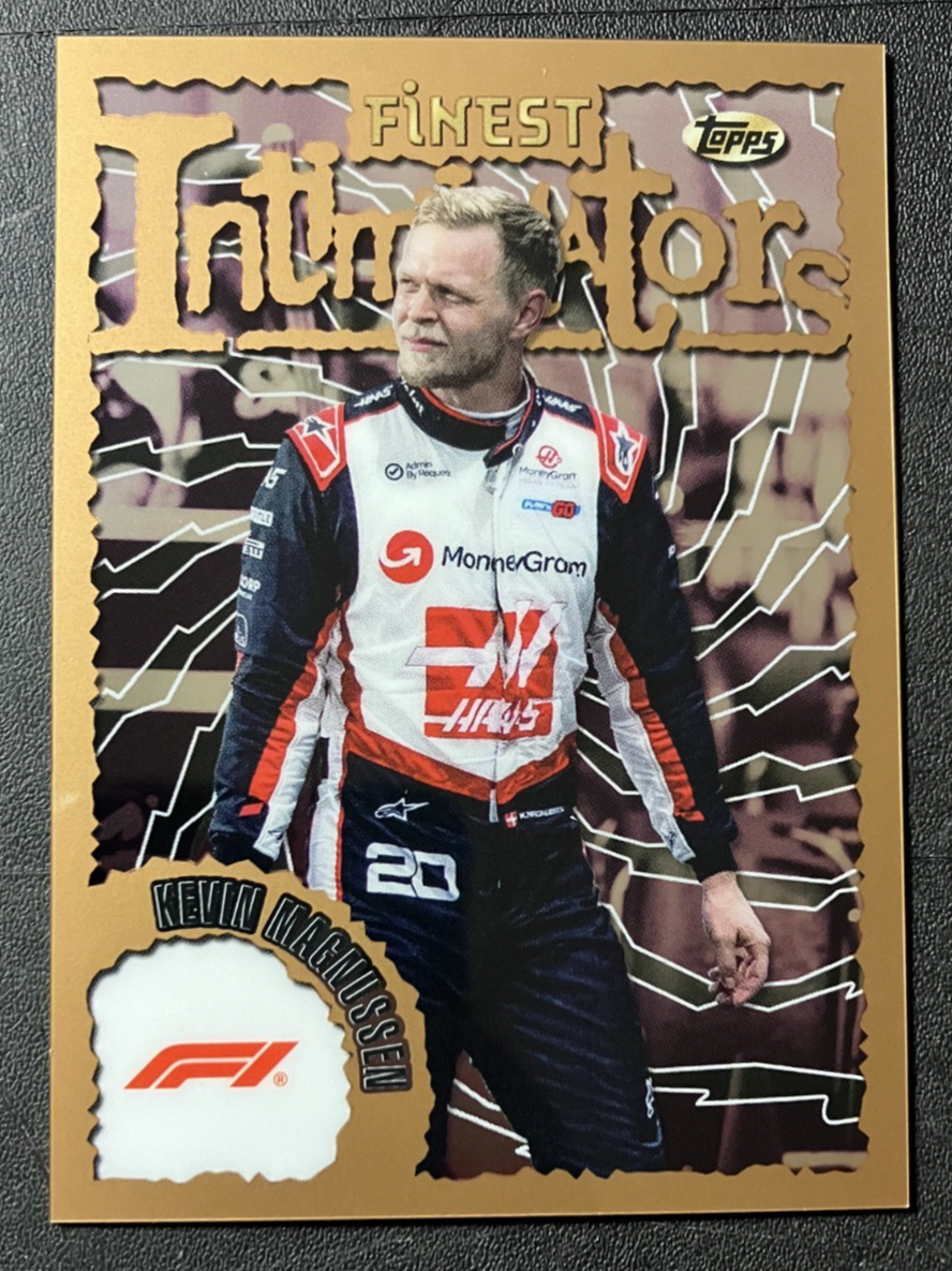 Kevin Magnussen MAG-IC - 2024 Topps Finest Intimidators Insert Formula ...