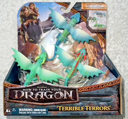 HOW TO TRAIN YOUR DRAGON TERRIBLE TERRORS **NEW HARD TO FIND** | eBay