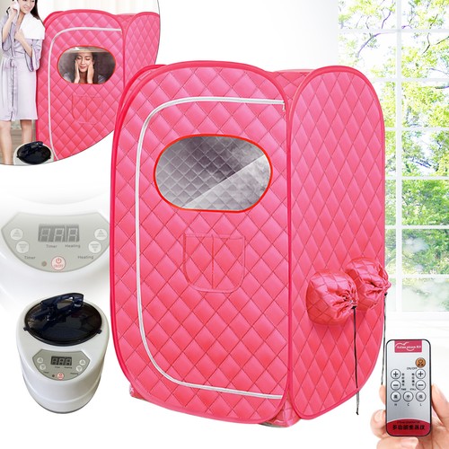 1000W Personal Steam Sauna Tent Loss Weight Detox Therapy Spa Portable ...