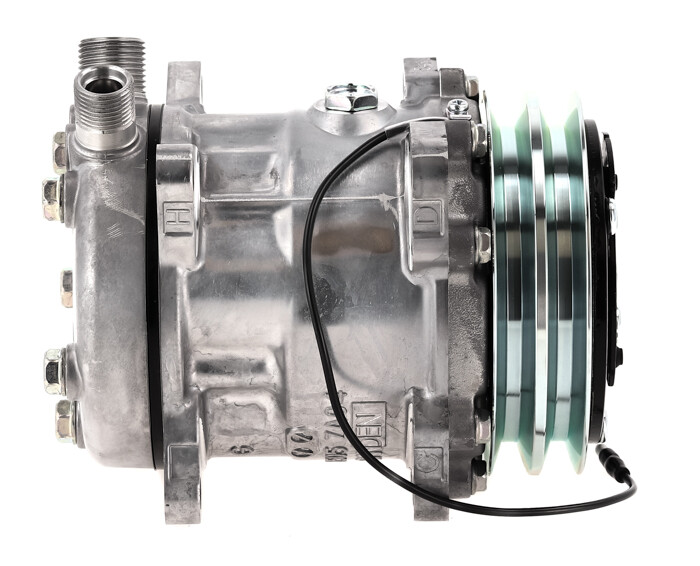 345-4547 A/C Compressor With Clutch 12V SD5H09 Fits Caterpillar 262D ...