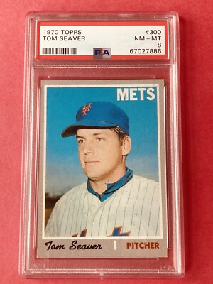 1970 TOPPS #300 TOM SEAVER METS HOF PSA 8 Centered NM-MT | eBay
