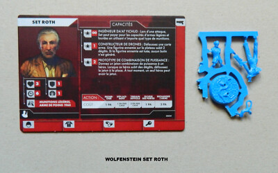 WOLFENSTEIN Figurine plastique SET ROTH + Carte | eBay