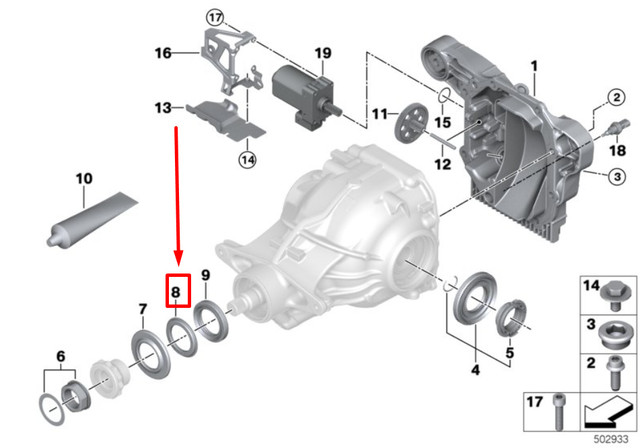 OEM BMW dustcover plate small 33121214064 for sale online | eBay