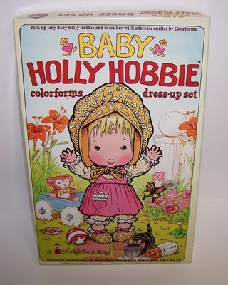 Baby Holly Hobbie Colorforms Dress Up Set 1978 Vintage | eBay