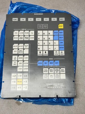 NEW FUJI 645538001 Spindle Load Meter Keypad AB12C-2070/_E1 | eBay