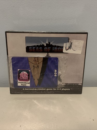 Battle Bunker Games Seas of Iron naval card game w/ Promo Card Pack Gen ...