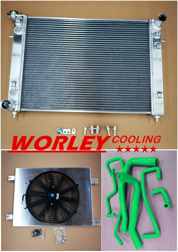 VIC-44mm FOR Commodore VN VG VP VR V6 3.8L ALUMINUM RADIATOR+SHROUD ...