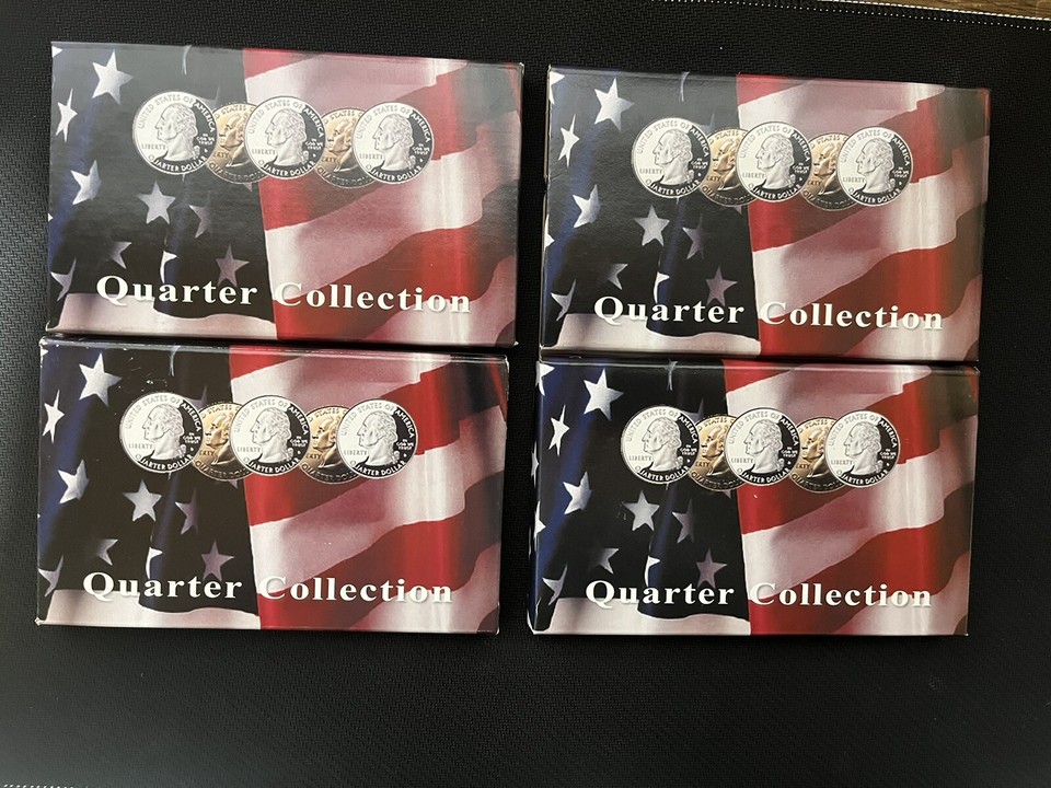 CSN State Quarter Set 2000 Platinum, Gold, Denver, And Philadelphia ...