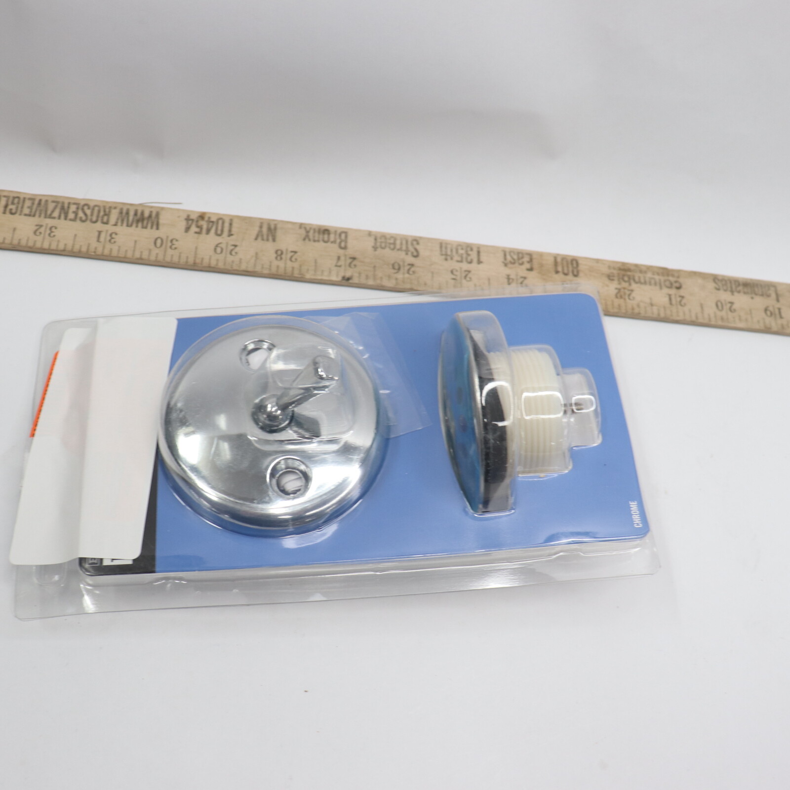 Everbilt Bath Trip Lever Stopper Remodel Kit in Chrome Grey 865180 for ...