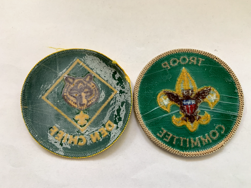Boy Scouts TROOP COMMITTEE + DEN CHIEF Patch BSA 3" round VTG | eBay