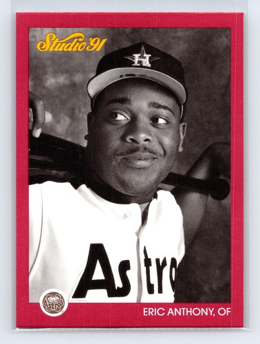 1991 Studio Eric Anthony #171 Houston Astros | eBay
