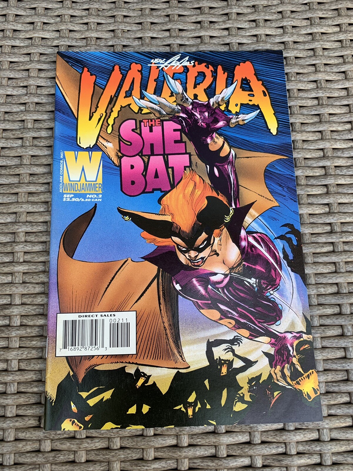 VALERIA THE SHE-BAT #2 WINDJAMMER/ACCLAIM COMICS 1995 B88 | eBay