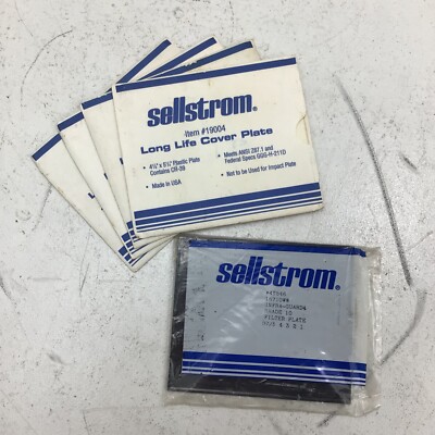 Sellstrom #4T546 16710WW Infra-Guard4 Shade 10 Filter Plate 97/54321 ...