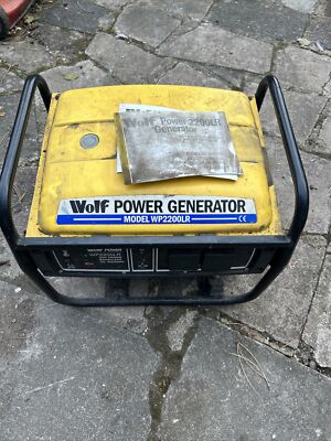 petrol generator wolf power | eBay UK