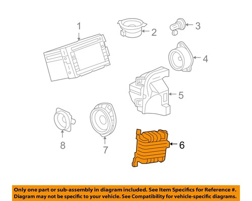 GM OEM Sound System Audio Stereo-Amplifier 25994310 | eBay