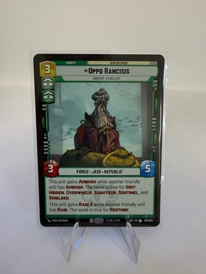 Oppo Rancisis 105/264 Star Wars Unlimited Legends of the Force NM | eBay