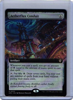 Aetherflux Conduit Card # 33 Commander Aetherdrift MTG | eBay