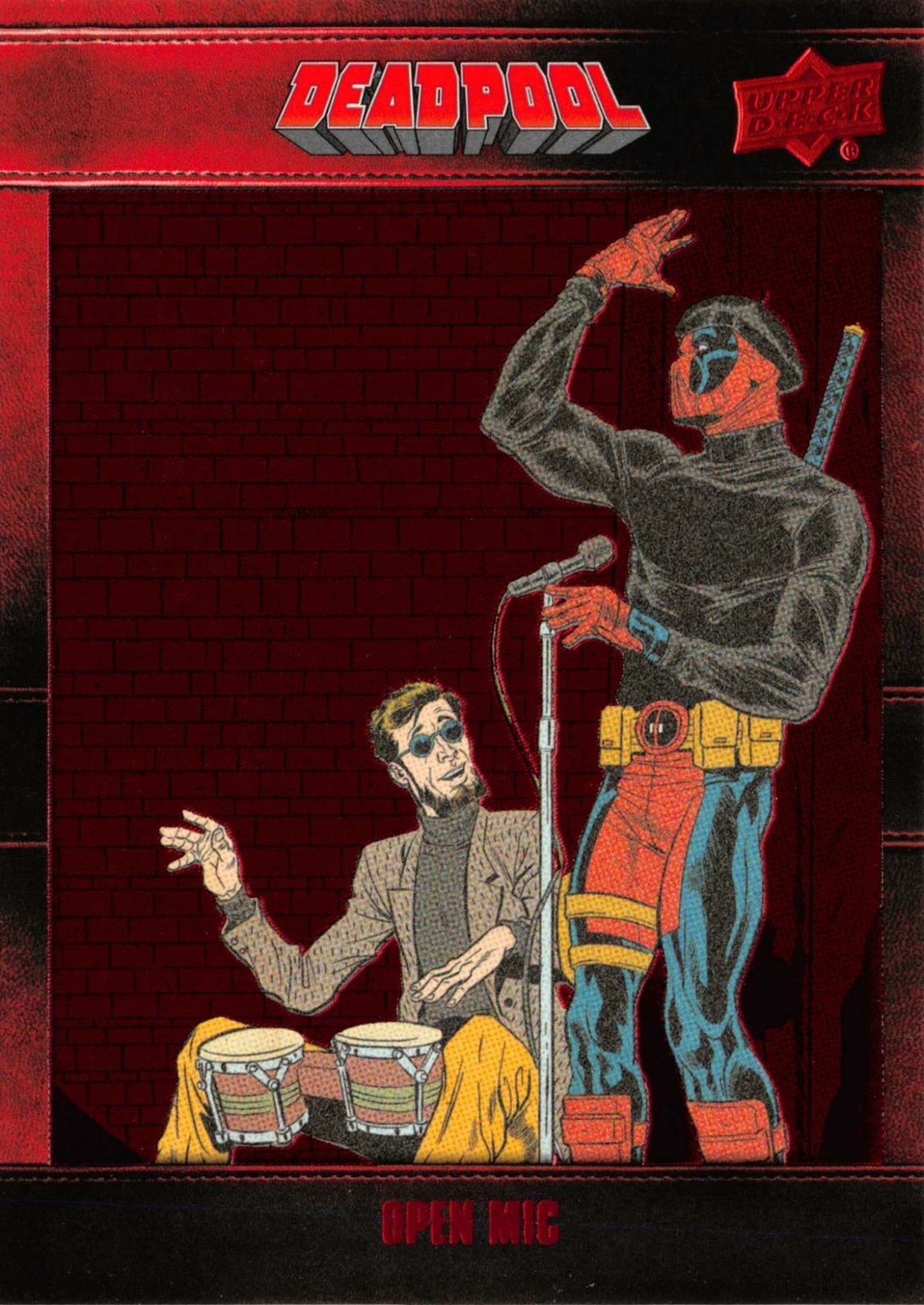 Deadpool Marvel 2018 (Upper Deck) BASE Trading Card #37 / OPEN MIC | eBay