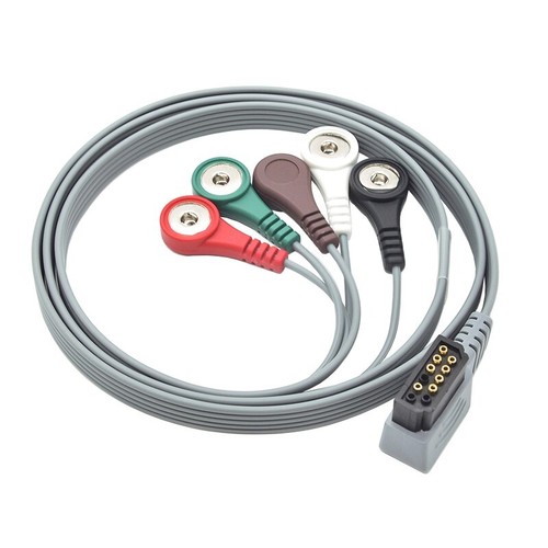 ECG Patient Cable Telemetry Leadwire for Philips DigiTrak XT Holter ...