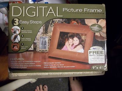 Smartparts OptiPix 7" Digital Picture Frame New In Box! | eBay