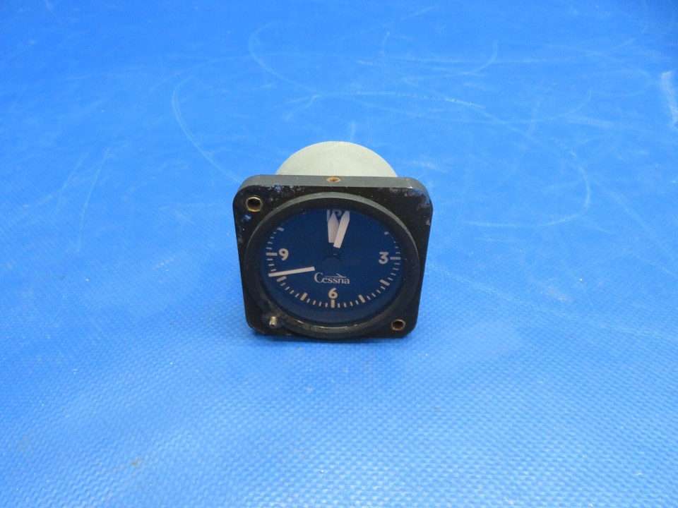 Cessna 172 / 172G Electric Clock P/N CA-6254 TESTED (1124-158) | eBay