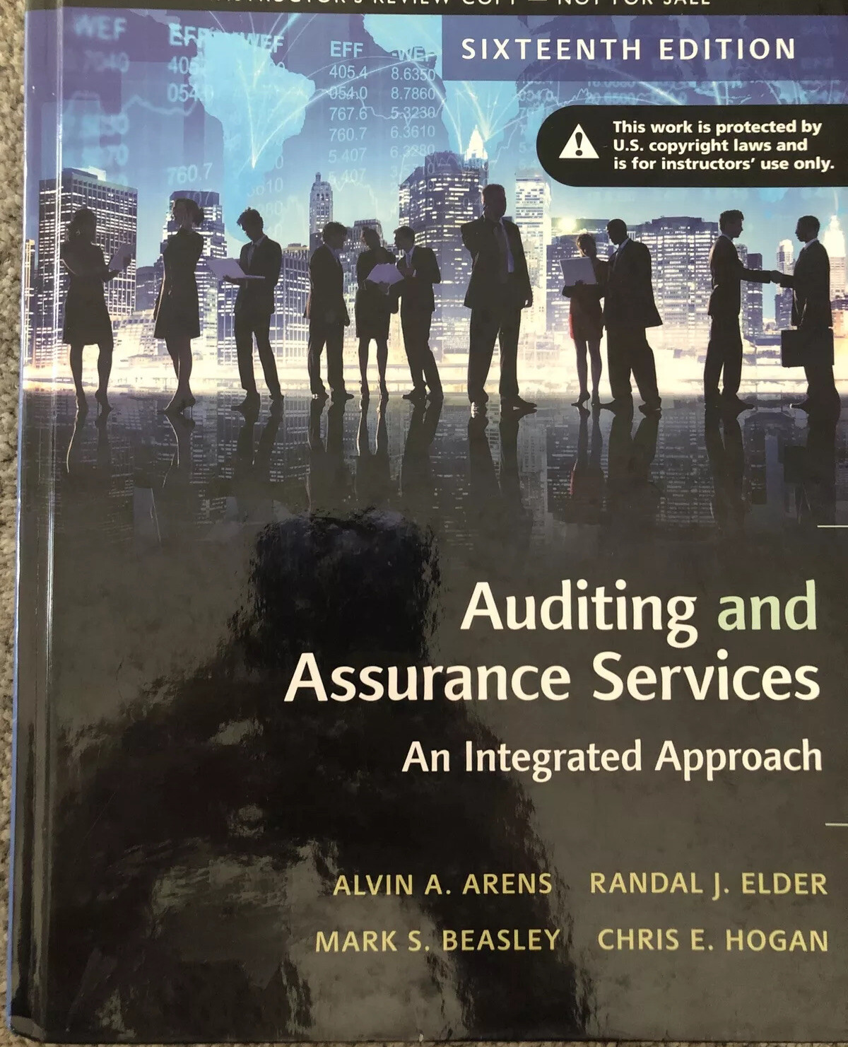 Auditing and Assurance Services by Randal Elder, Alvin Arens, Mark ...