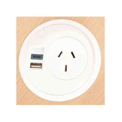 General Purpose Outlet And Twin Usb White | eBay Australia