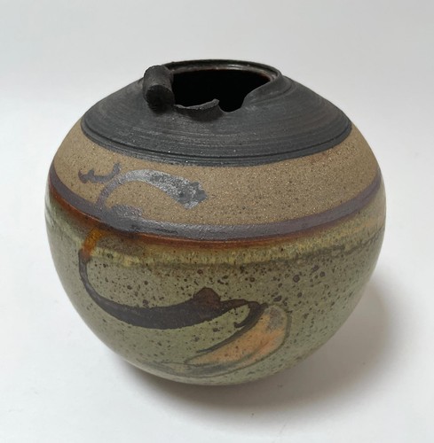 STEPHEN FLETCHER AUSTRALIAN STUDIO CERAMICS STONEWARE POTTERY VASE ...