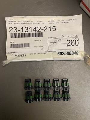 FREIGHTLINER CONNECTOR-PLUG,2CAV,MP280 23-13142-215 (LOT OF 10) | eBay
