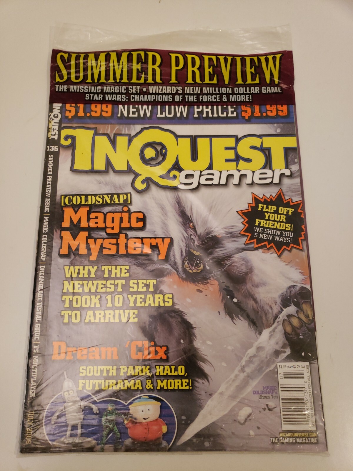 Inquest Gamer Magazine #135 JULY 2006 MTG | eBay
